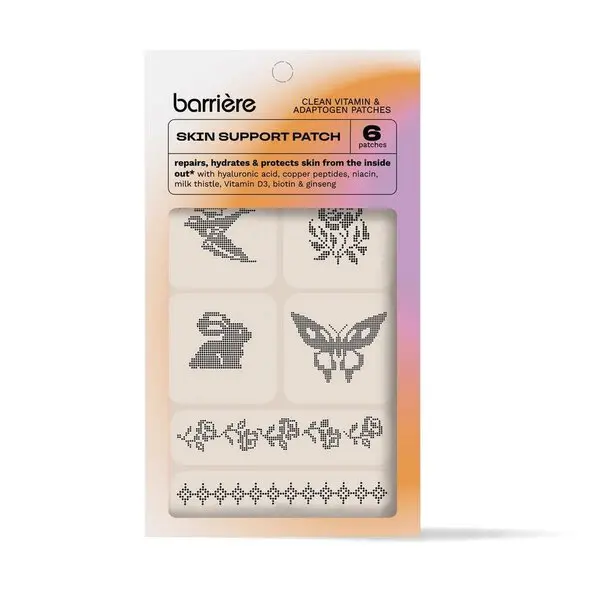 BARRIERE Skin Support Patch 6-pack Cross Stitch - One-color