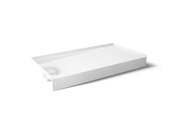 KOHLER Anthem Evocycle 60" X 32" Alcove Shower Base, Left Drain - One-color