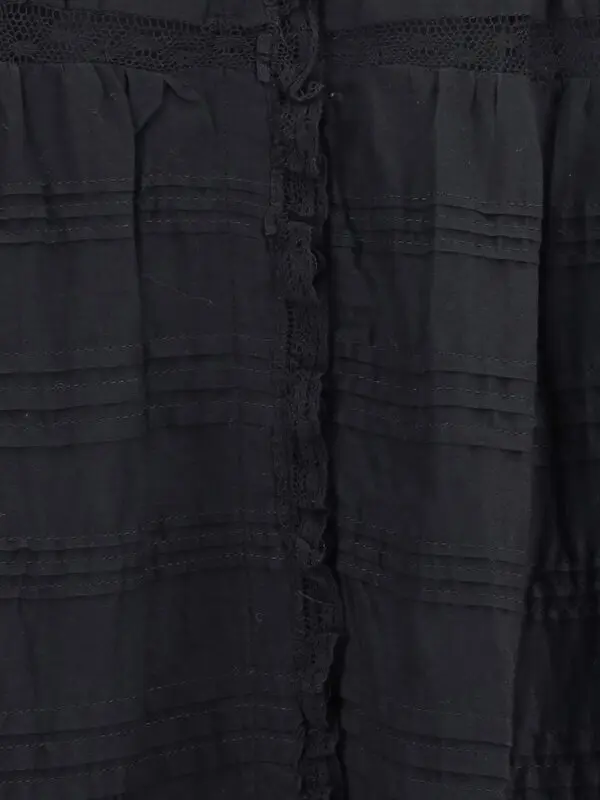 Isabel Marant Étoile Sangallo Cotton Maxi Dress - Black