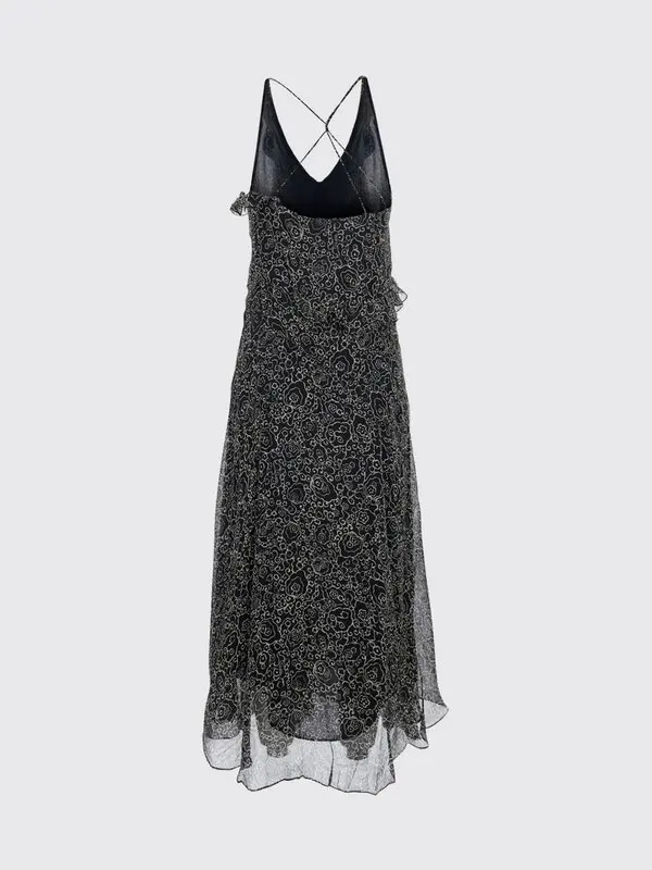 Isabel Marant Étoile Floral Midi Dress - Black