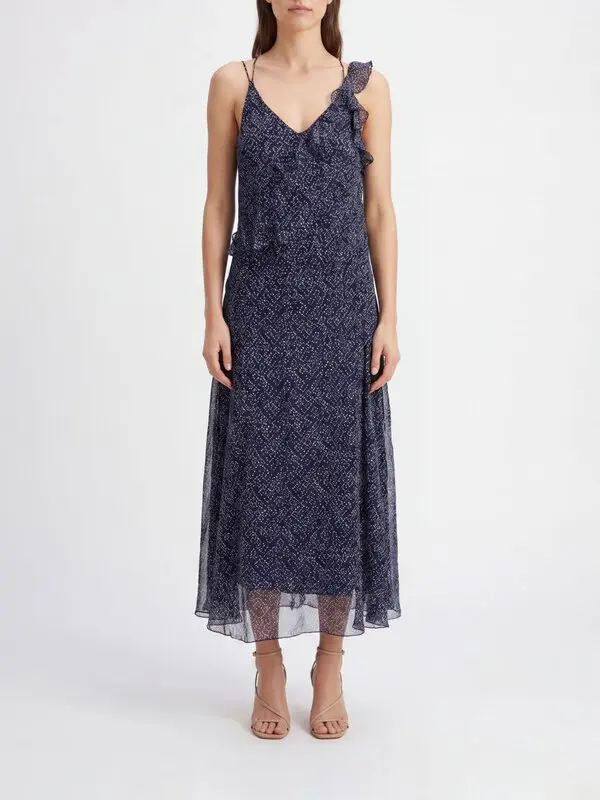 Isabel Marant Étoile Printed Maxi Dress - Blue