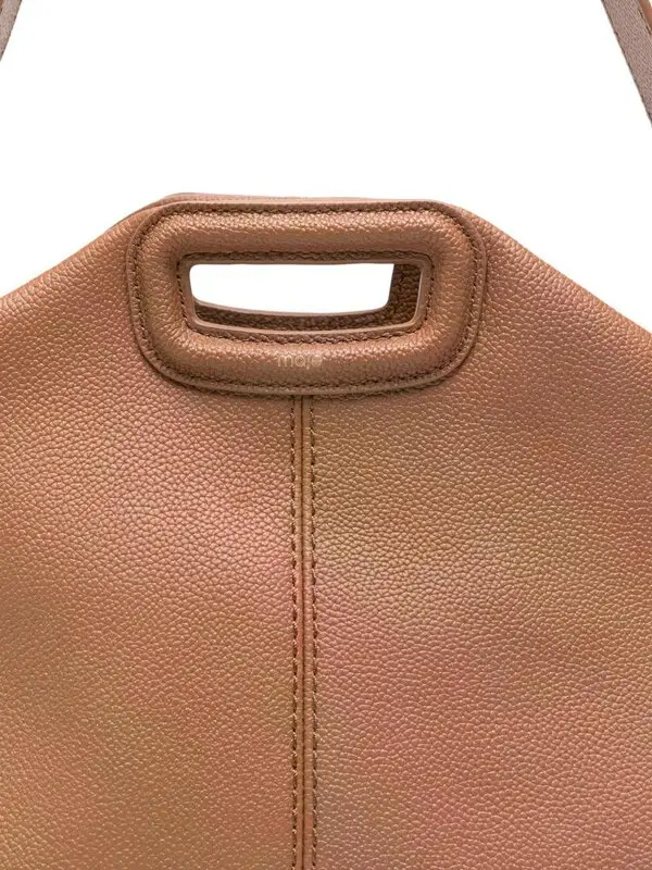 Maje Fringed Leather Tote Bag