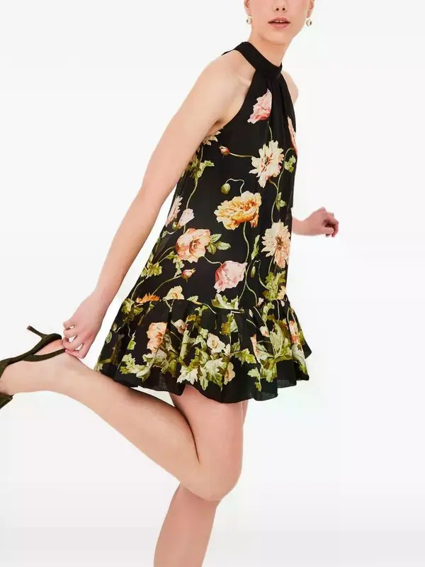 Cara Cara Arca Halterneck Mini Dress