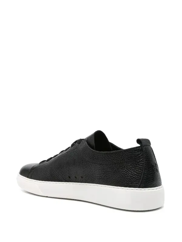 HENDERSON BARACCO Byron Leather Sneakers - Black