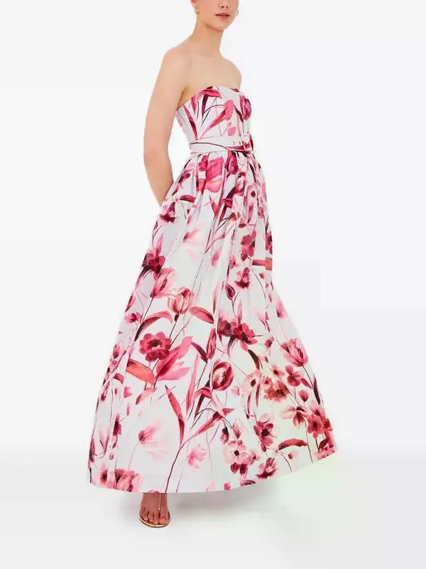 Cara Cara Greenfield Belted Maxi Dress
