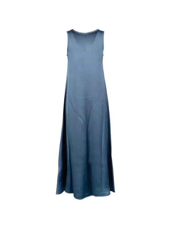 Marella Sleeveless Midi Dress - Blue