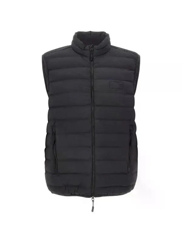 EA7 Quilted Zip-up Vest