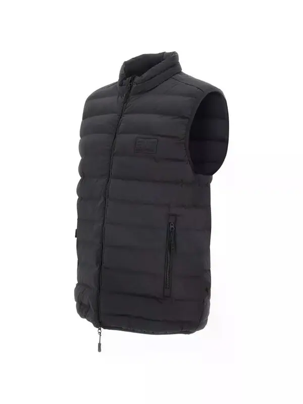EA7 Quilted Zip-up Vest