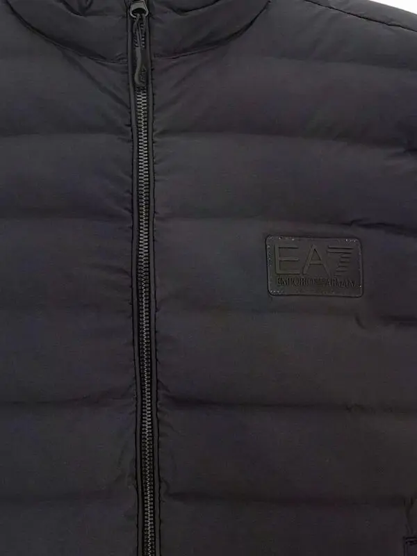 EA7 Quilted Zip-up Vest