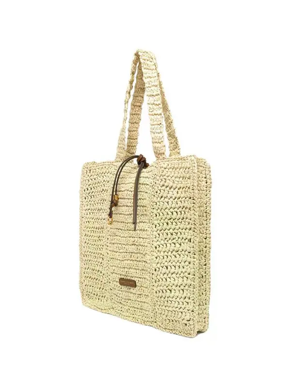 GIANNI CHIARINI Nefeli Woven Shoulder Bag