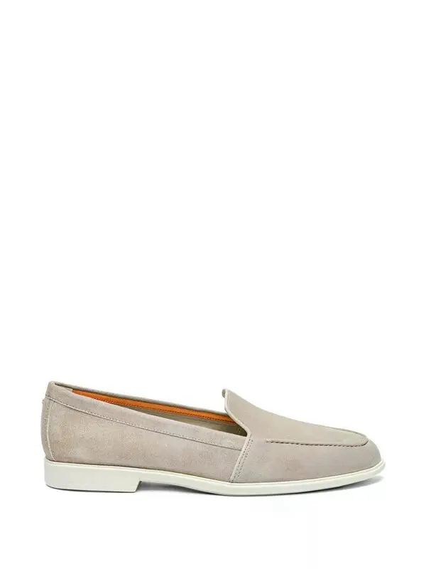 Santoni Classic Silhouette Loafers - Neutrals