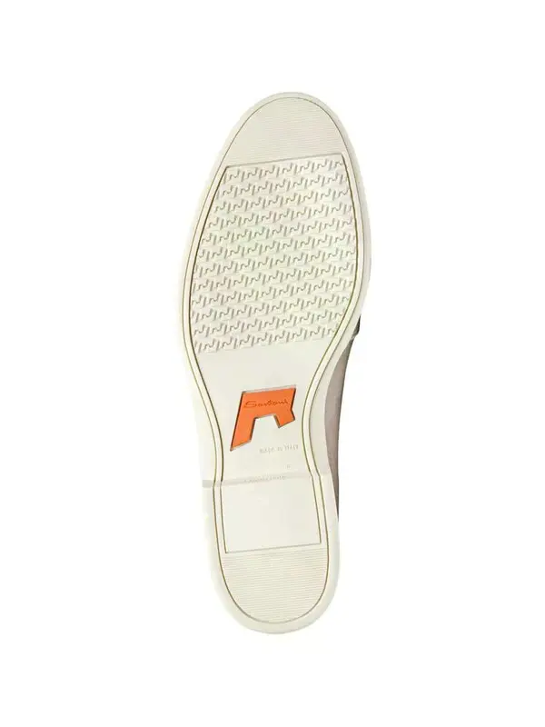 Santoni Classic Silhouette Loafers - Neutrals