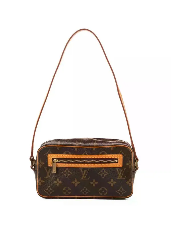 LOUIS VUITTON Logo-pattern Shoulder Bag - Brown