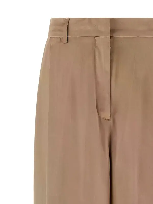 Fabiana Filippi Wide Leg Pleated Trousers