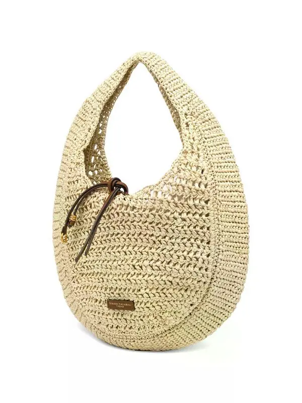 GIANNI CHIARINI Nefeli Woven Shoulder Bag