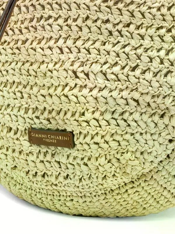 GIANNI CHIARINI Nefeli Woven Shoulder Bag