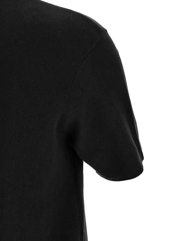 ENTIRE STUDIOS Short-sleeved Cotton T-shirt - Black