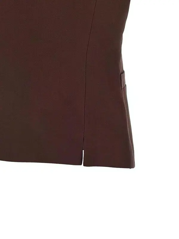 Alberto Biani V-neck Button Vest