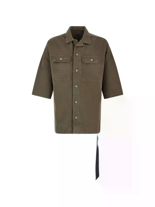 Rick Owens Magnum Tommy Front Button Pockets Shirt