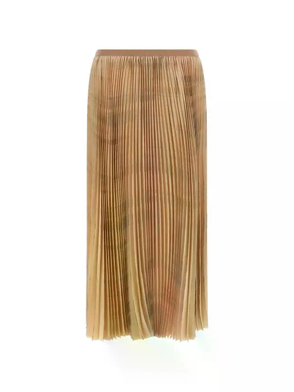 Fabiana Filippi Printed Pleated Skirt