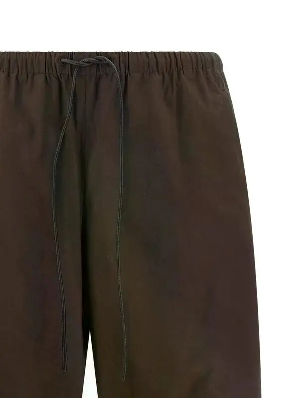 YVES SALOMON Perforated Leather Insert Pants