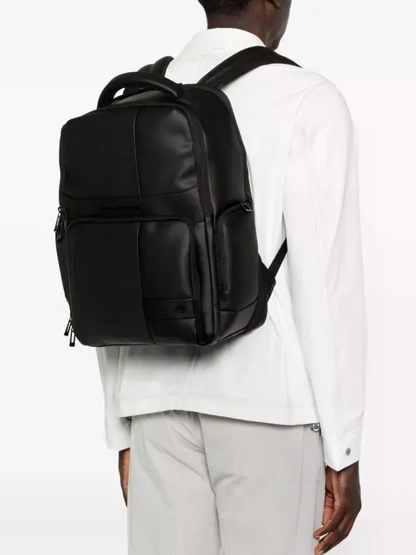 PIQUADRO Logo-lettering Backpack