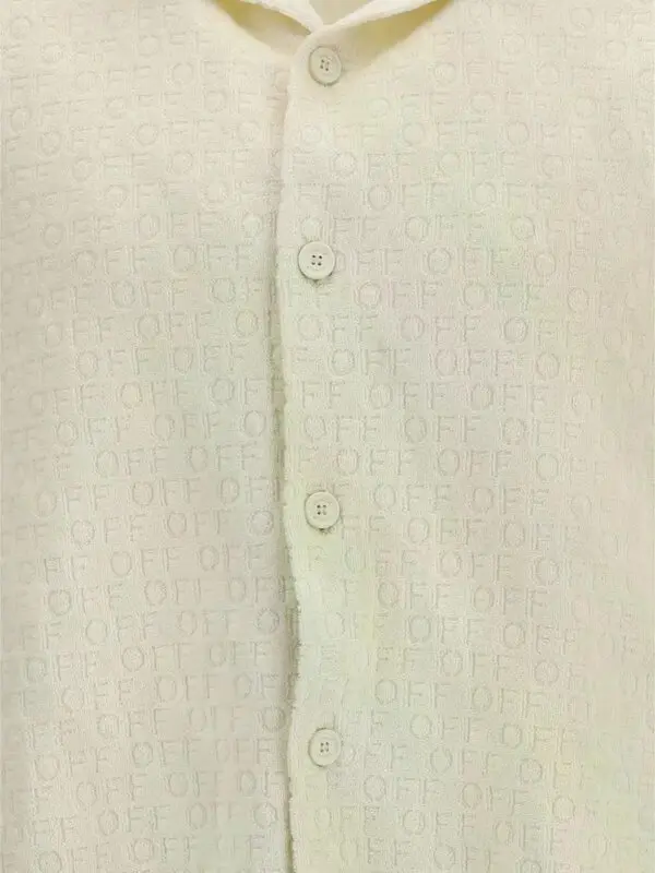 Off-White Terry Bowling Shirt - Neutrals