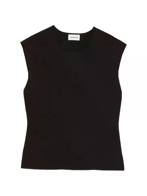 P.a.r.o.s.h Sleeveless Knit Top