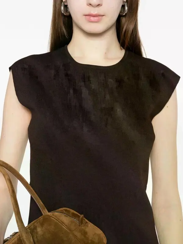 P.a.r.o.s.h Sleeveless Knit Top