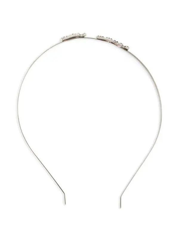 Red Valentino Embellished Hair Accessory - Silver