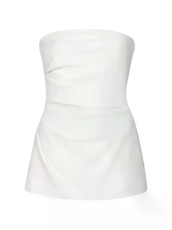 Proenza Schouler Damea Strapless Top - Neutrals