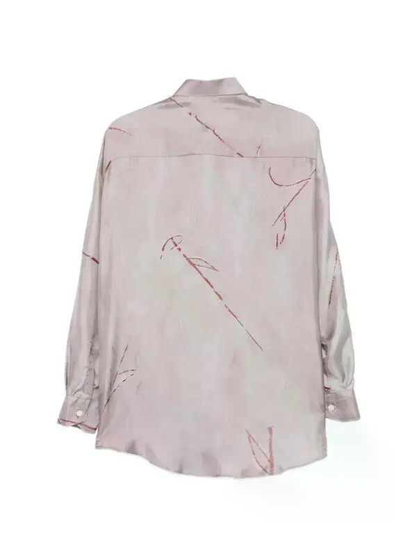 COSTUMEIN Printed Silk Shirt