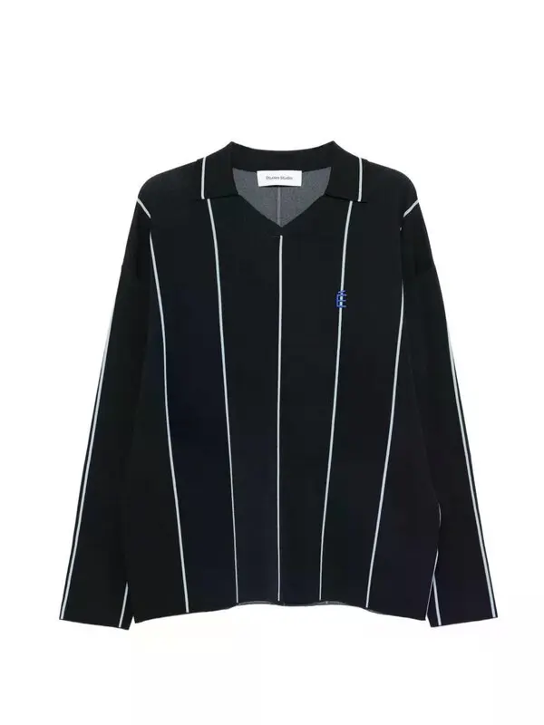 Études Studio Striped Long-sleeve Sweatshirt