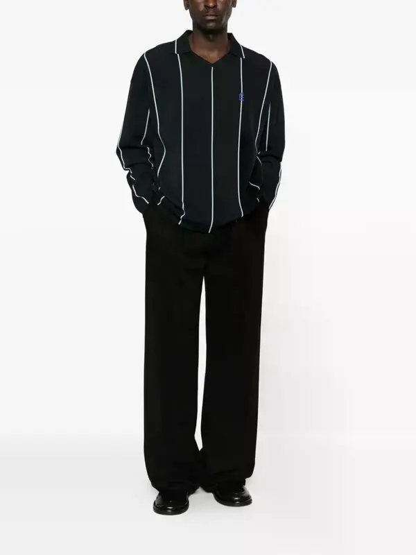 Études Studio Striped Long-sleeve Sweatshirt