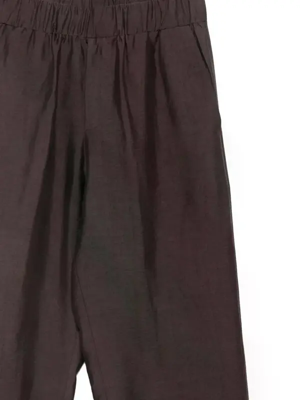 COSTUMEIN Elasticated Trousers - Brown