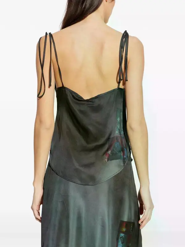 DIESEL® Tie-shoulder Top - Grey