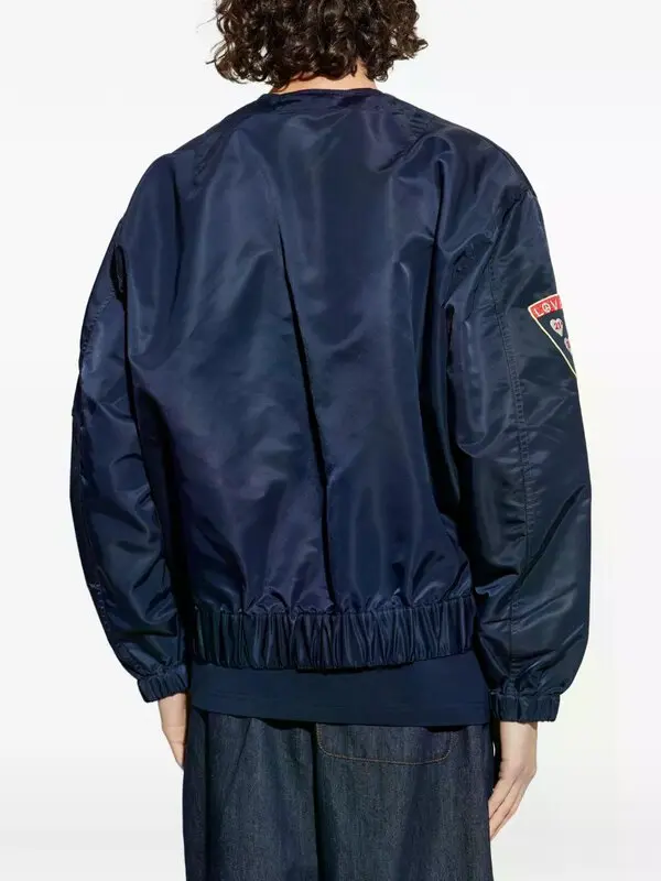 Kenzo Logo-patch Bomber Jacket