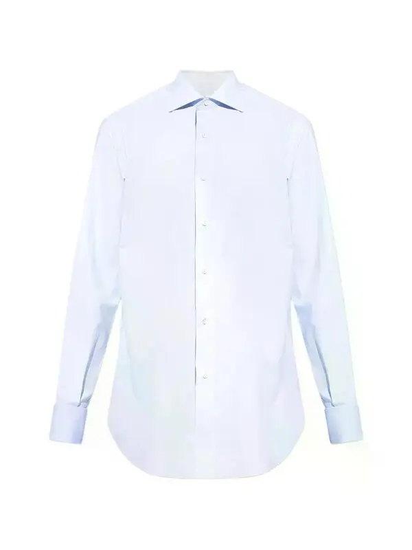 Brioni Buttoned Longsleeve Shirt - Blue