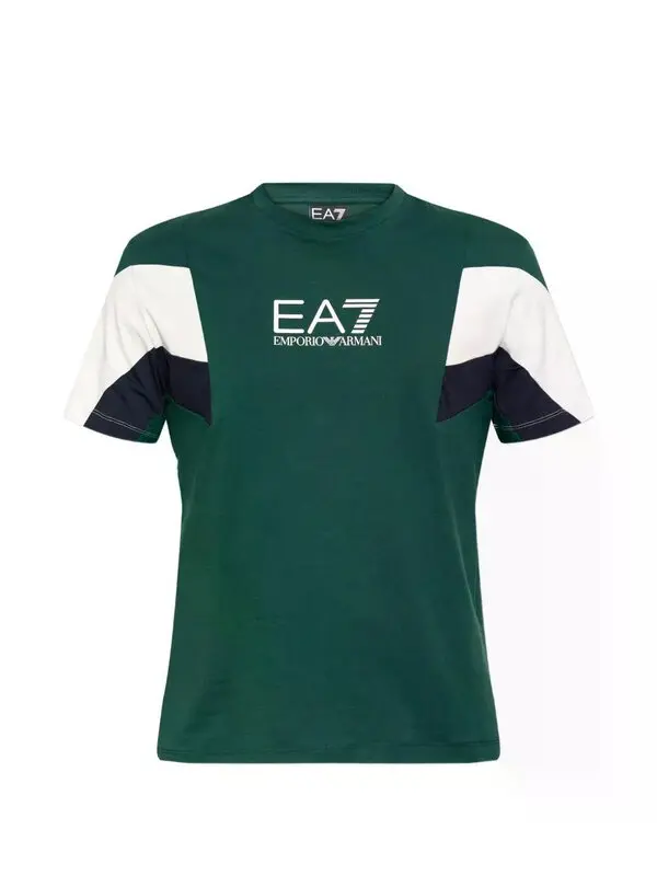 Emporio Armani Logo-print T-shirt - Green