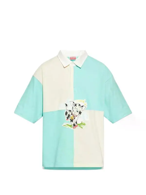 Kenzo Cartoon Polo Shirt