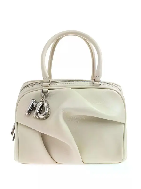 Marc Jacobs Mini Wave Leather Tote Bag - Neutrals