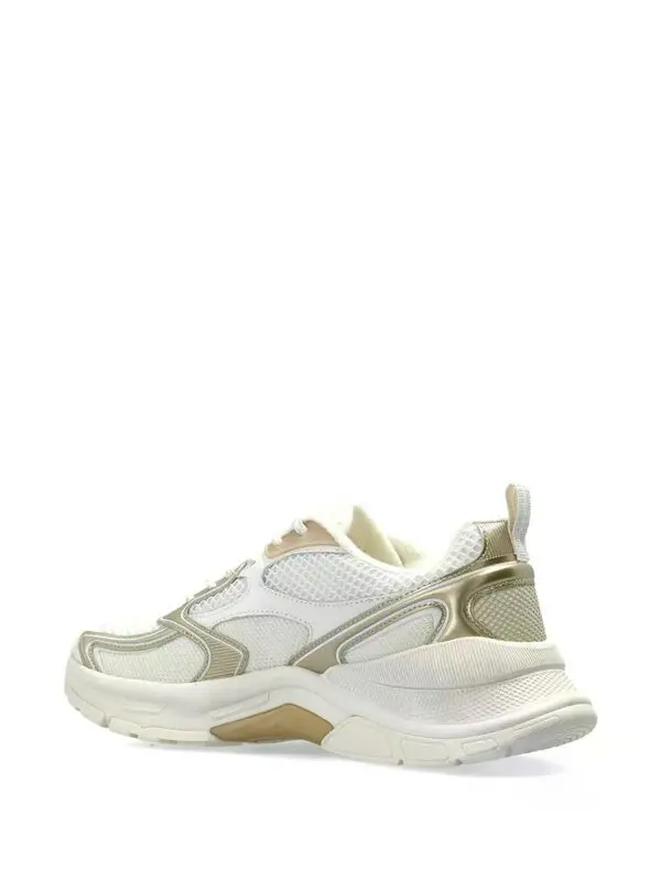 EA7 Logo-detail Lace-up Sneakers - Neutrals