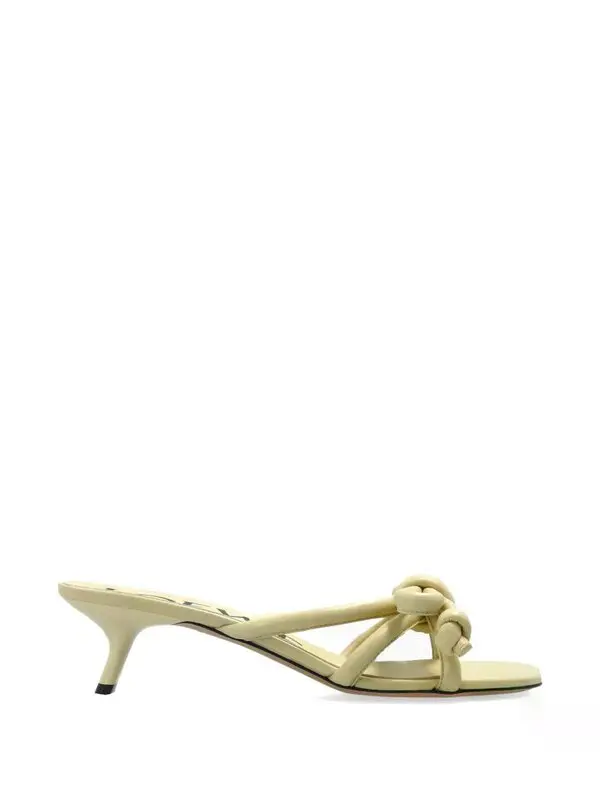 Loewe Flamenco Knot Strap Sandals - Neutrals