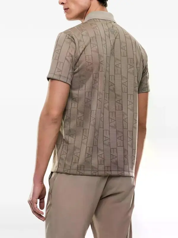 EA7 Golf Pro Polo Shirt In Ventus7 Technical Fabric