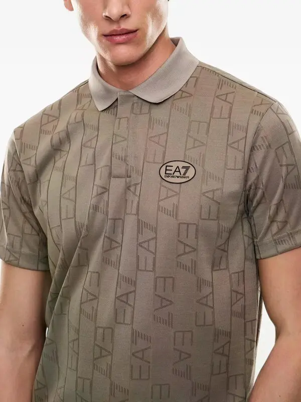 EA7 Golf Pro Polo Shirt In Ventus7 Technical Fabric