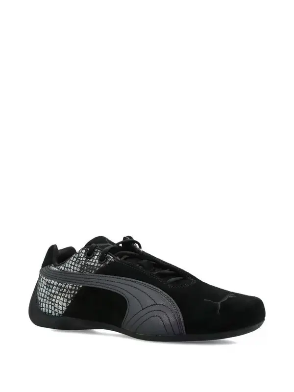 PUMA Leather Sneakers - Black