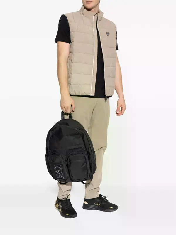 EA7 Side-pocket Trousers - Neutrals