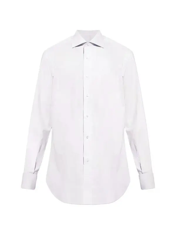Brioni Formal Buttoned Shirt - White