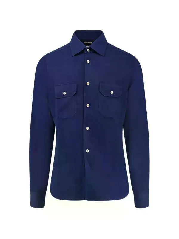 Kiton Chest-pocket Shirt