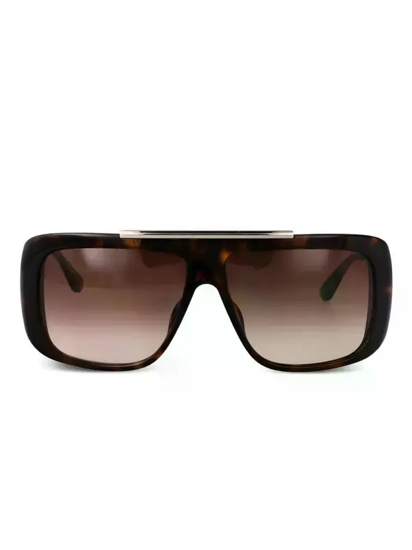 Alexander McQueen Oversized Square-frame Sunglasses - Grey